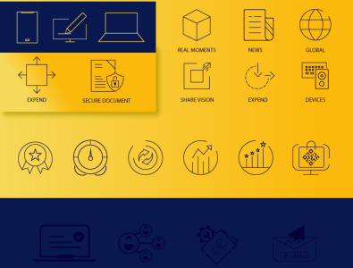 icons set cover by Hasan Khan on Dribbble