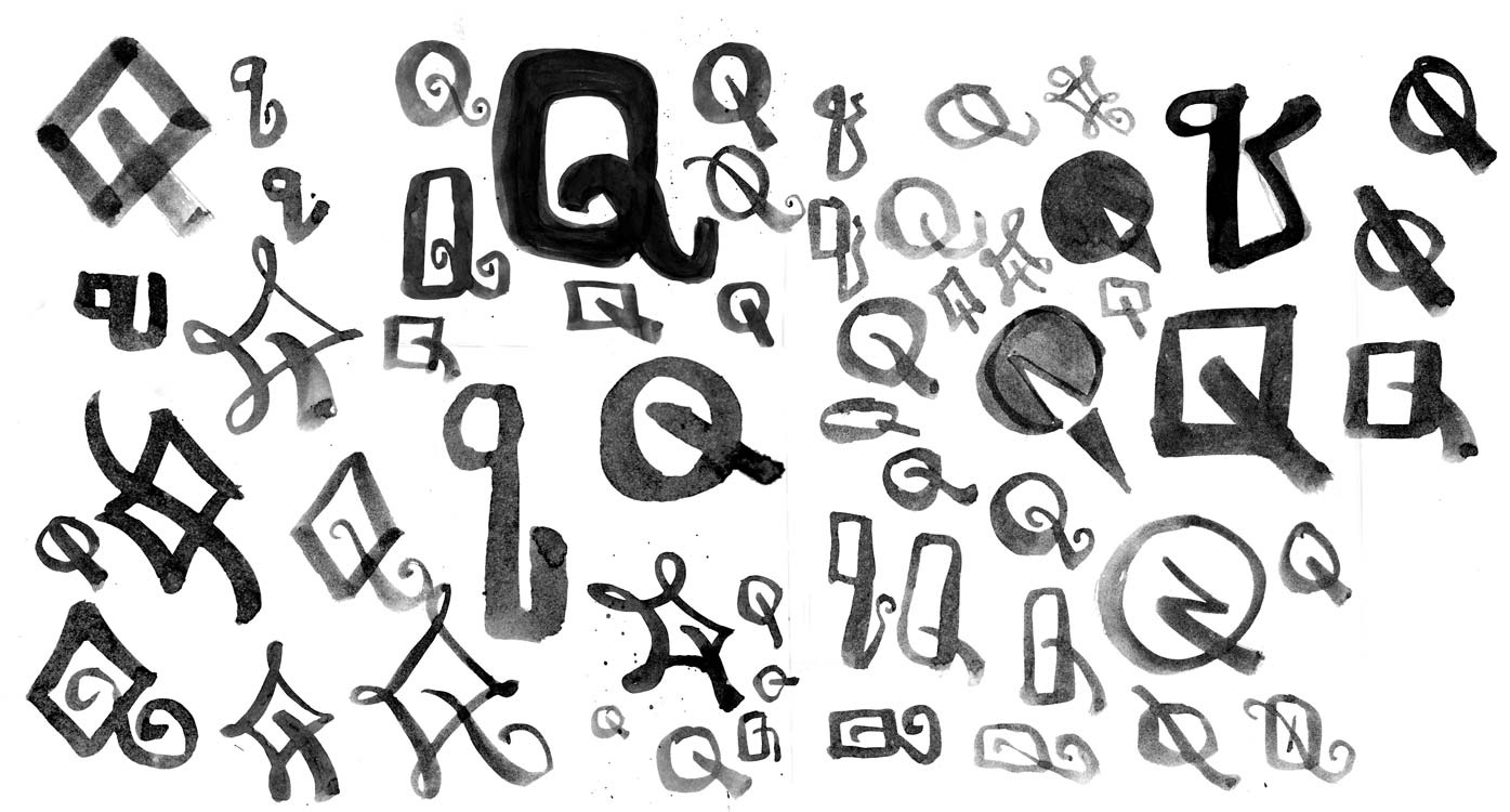 Brush Battle: Q by Ty Paulhus on Dribbble