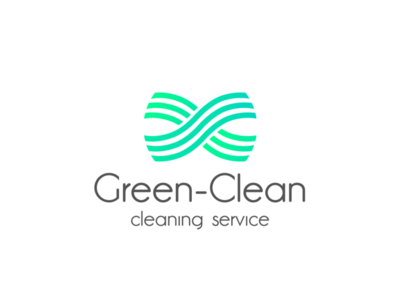 Cleaning Logo with Gradient Lines | Turbologo by Turbologo on Dribbble
