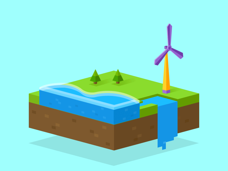 practice of pseudo 3D by hayden on Dribbble