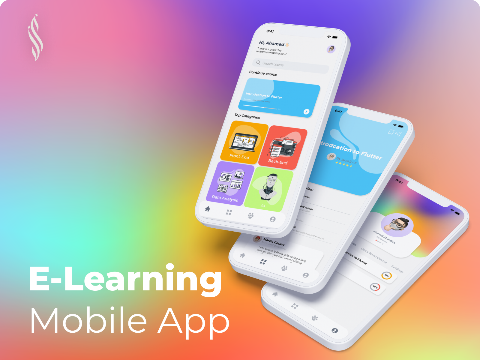 E-Learning | Mobile App by Razan on Dribbble