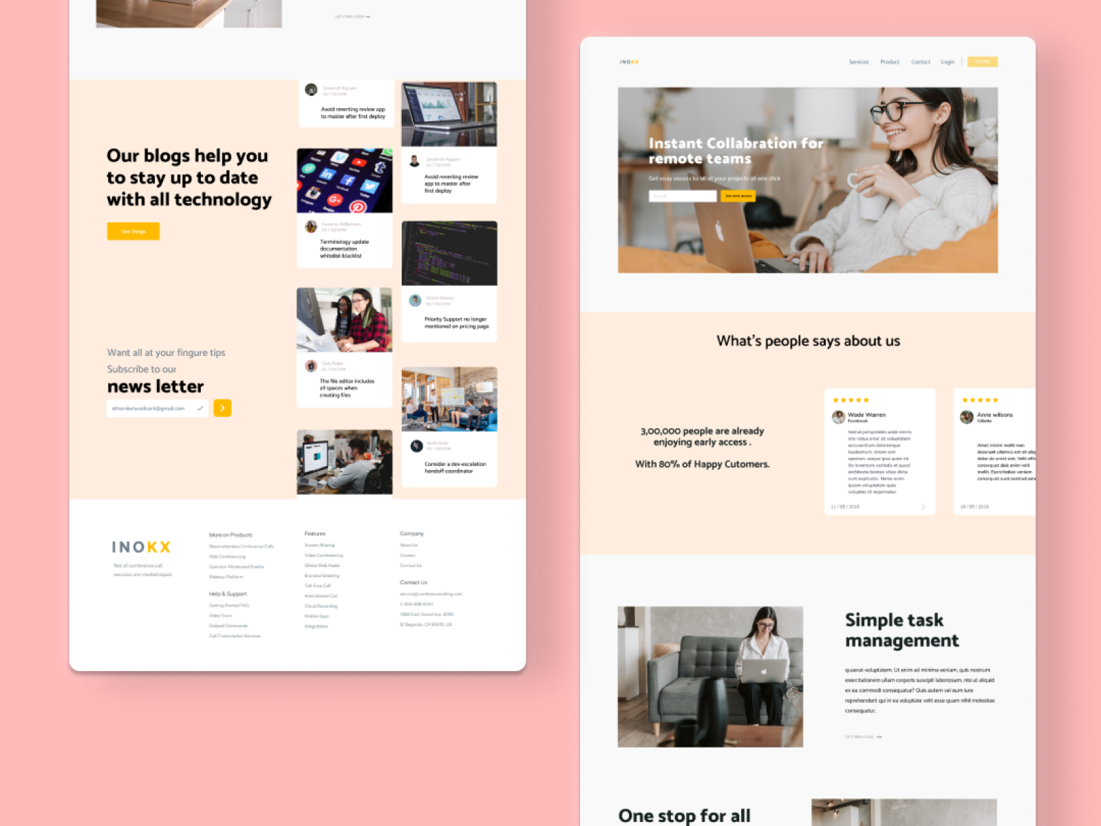 Full website design by Atharv on Dribbble