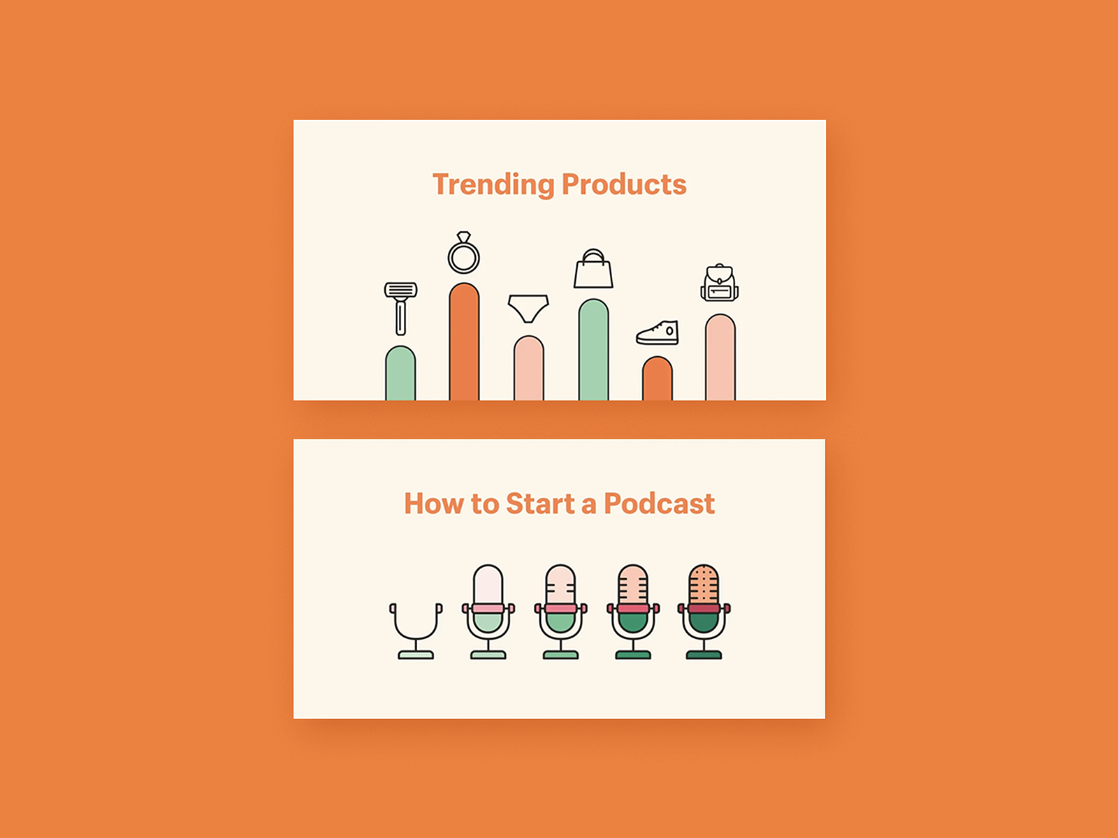 Blog Headers by Kristyna Gottvald on Dribbble