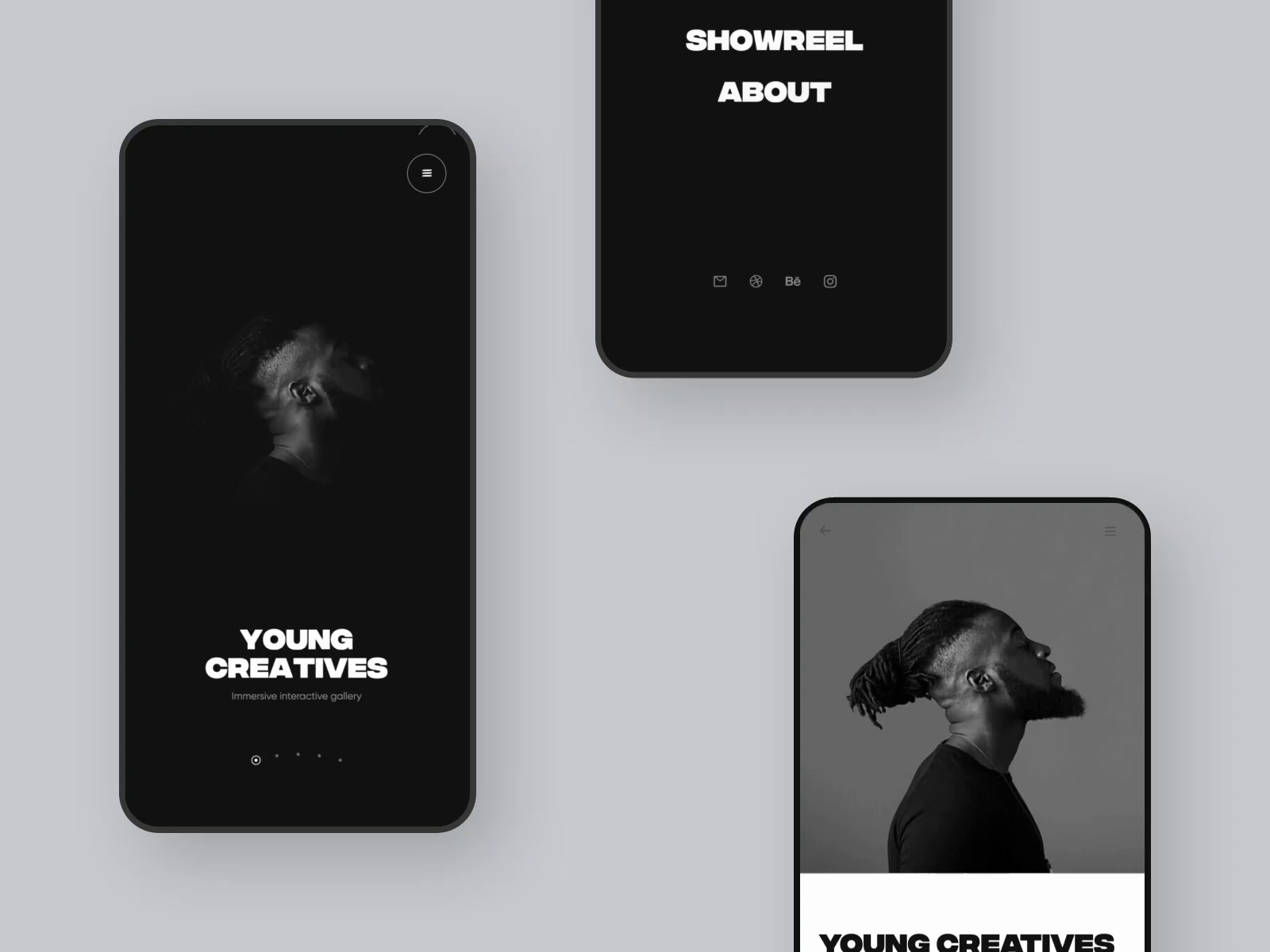 Portfolio '19 – Mobile Interactions by Martin Ehrlich on Dribbble