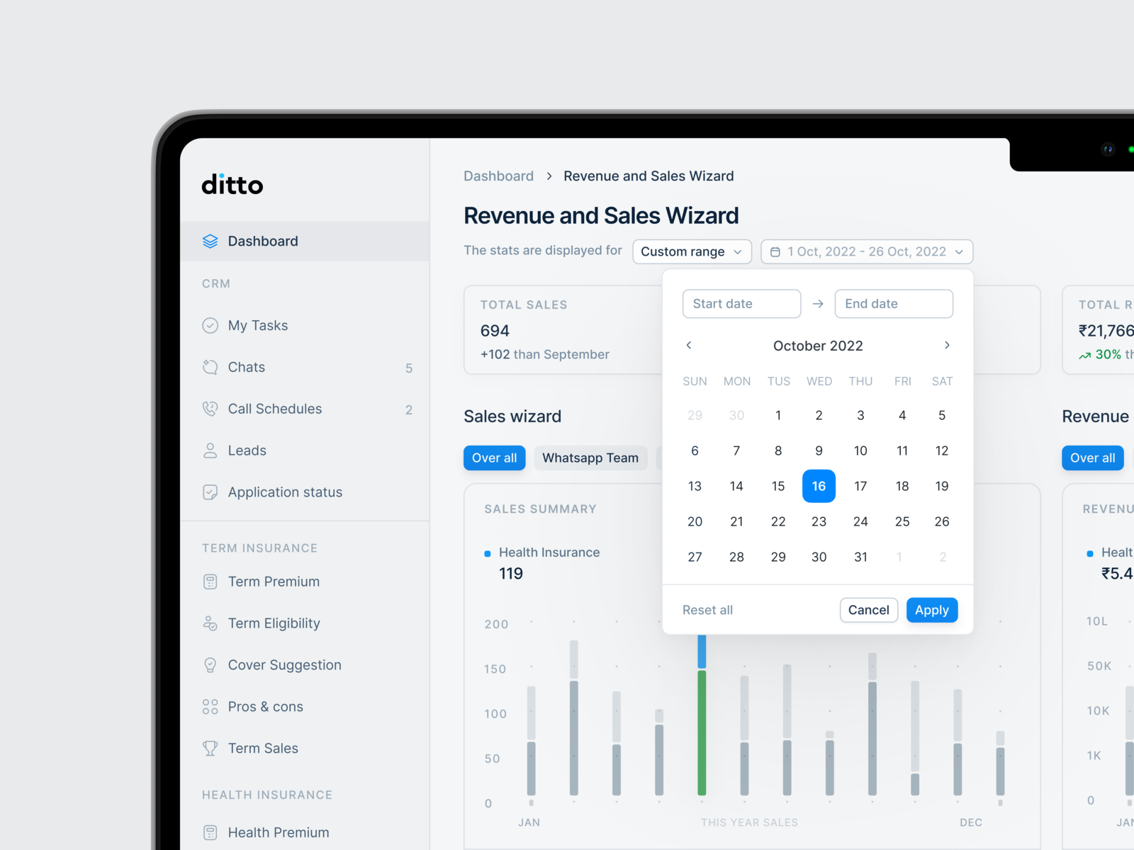 Date Range Component By Deena Dhayalan For Timeless On Dribbble 