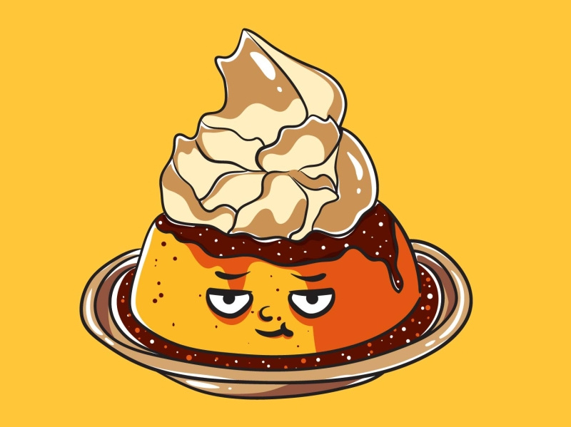 Pudding Monster Character Pack 02 by belangbiru on Dribbble