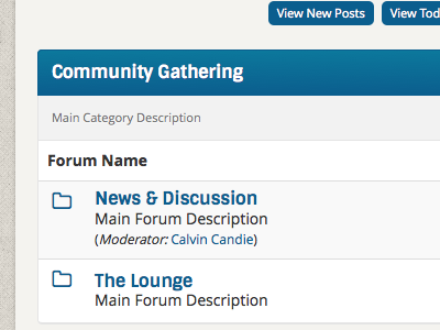 fred:ee - a Discussion Forum Theme for ExpressionEngine® by John Henry ...