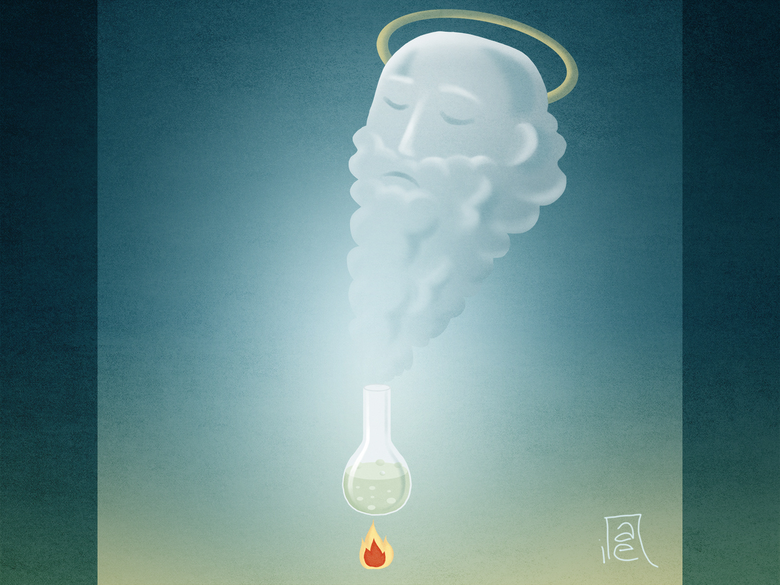 Science can prove the existence of God by Alice Rinaldi on Dribbble