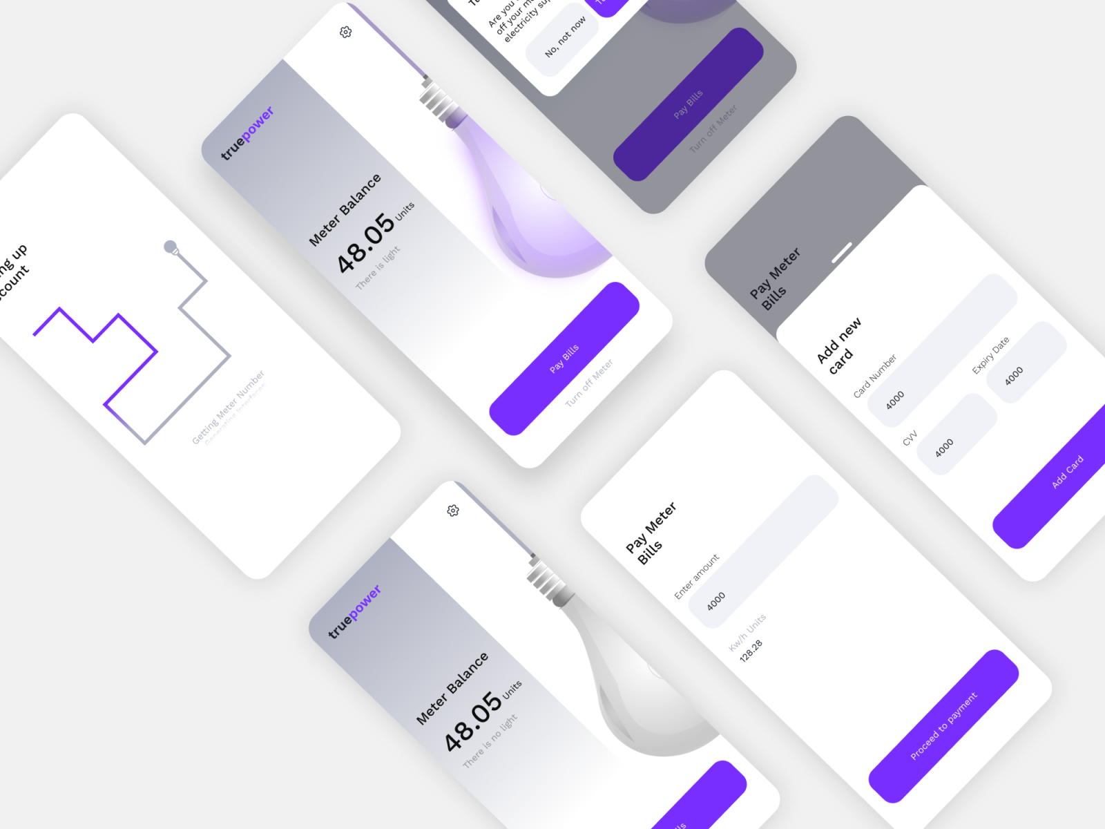 Electricity Meter Bill Payment App - TruePower by Manuel Ogomigo on ...