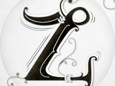 "Z" Hand lettering by Ale Pertuz on Dribbble