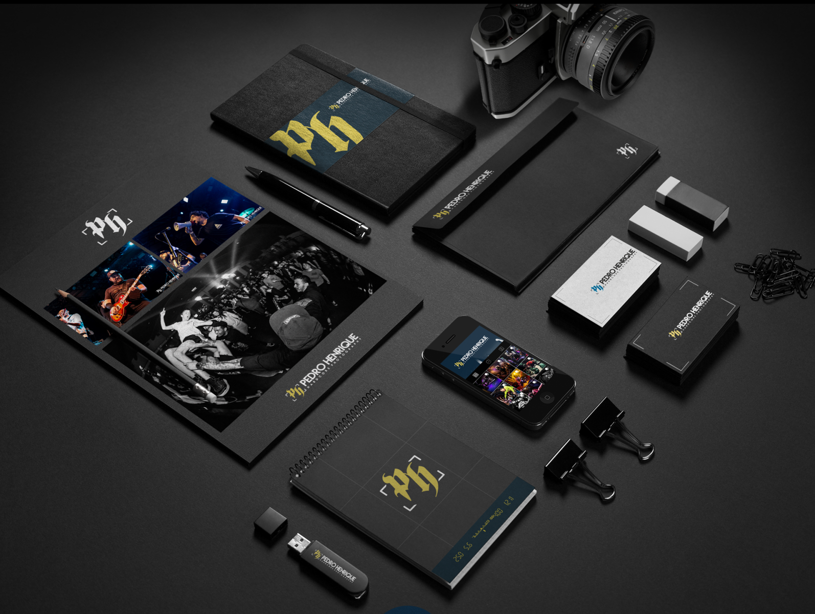 PH fotos | Logo & Identity by Diego Silvera on Dribbble