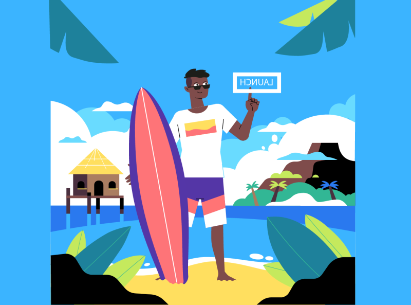 Holiday- Read for Animation by Tianyue-Su on Dribbble