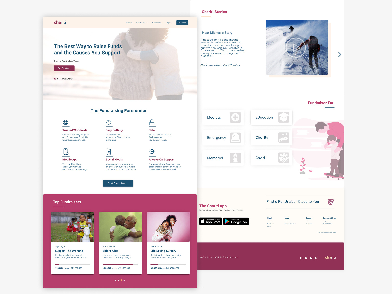 Landing Page Screen by Kemdi Onwusiri on Dribbble