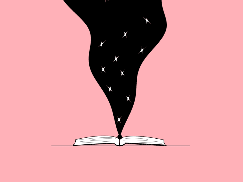 Magic book by Clara Pelletier on Dribbble