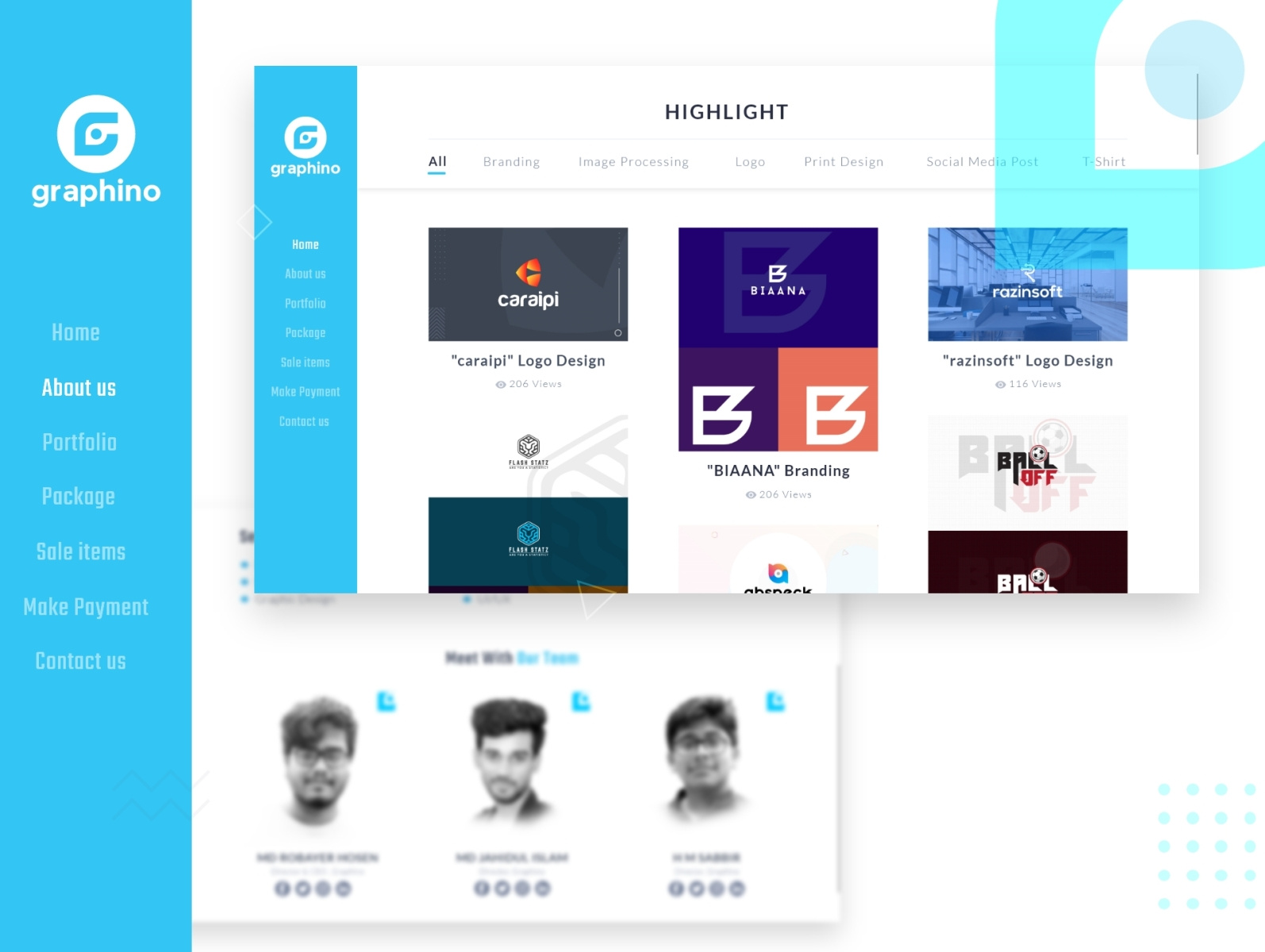 One Page Portfolio Website Template Adobe XD By Pixidiamond On Dribbble