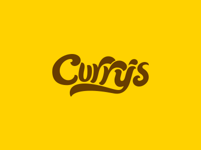curry's - typography by Joby Varghese on Dribbble