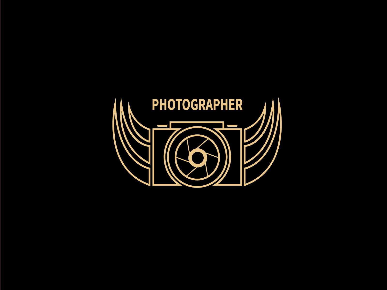 PHOTOGRAPHER LOGO by Faisal Mahmud on Dribbble