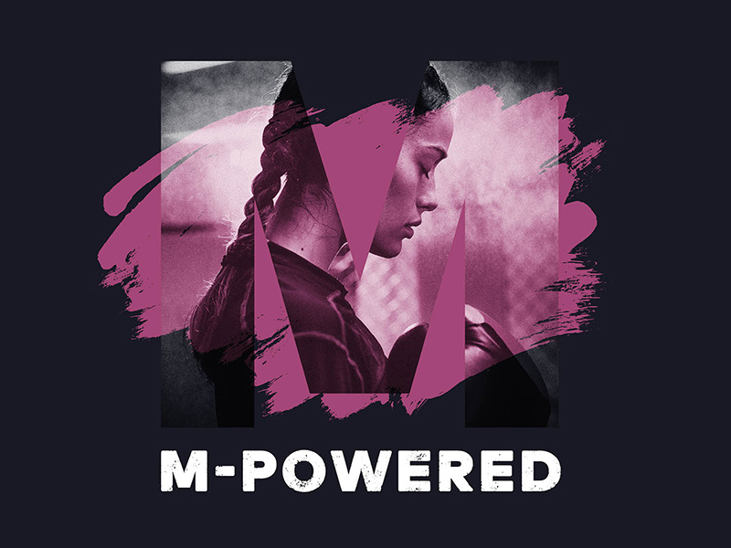 M Powered by Andy Patrick on Dribbble