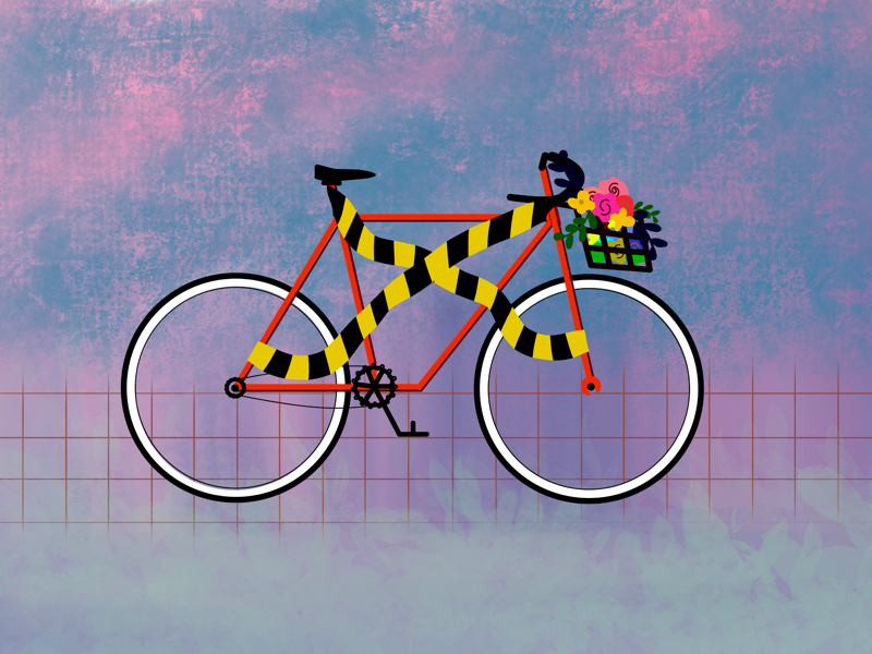 Spring Bicycle by Asy Vtvch on Dribbble