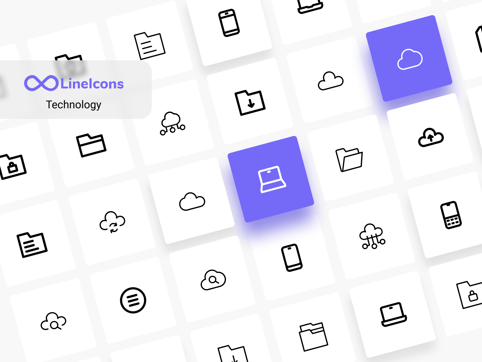Technology and Web Icons by LineIcons on Dribbble