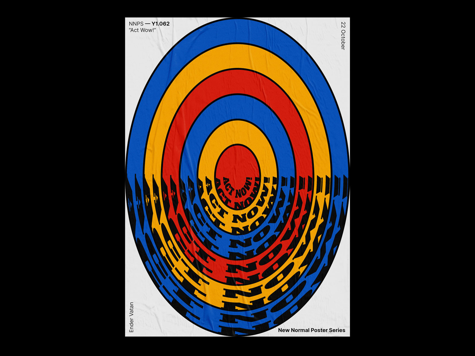 New Normal Poster Design 62 by Ender Vatan on Dribbble