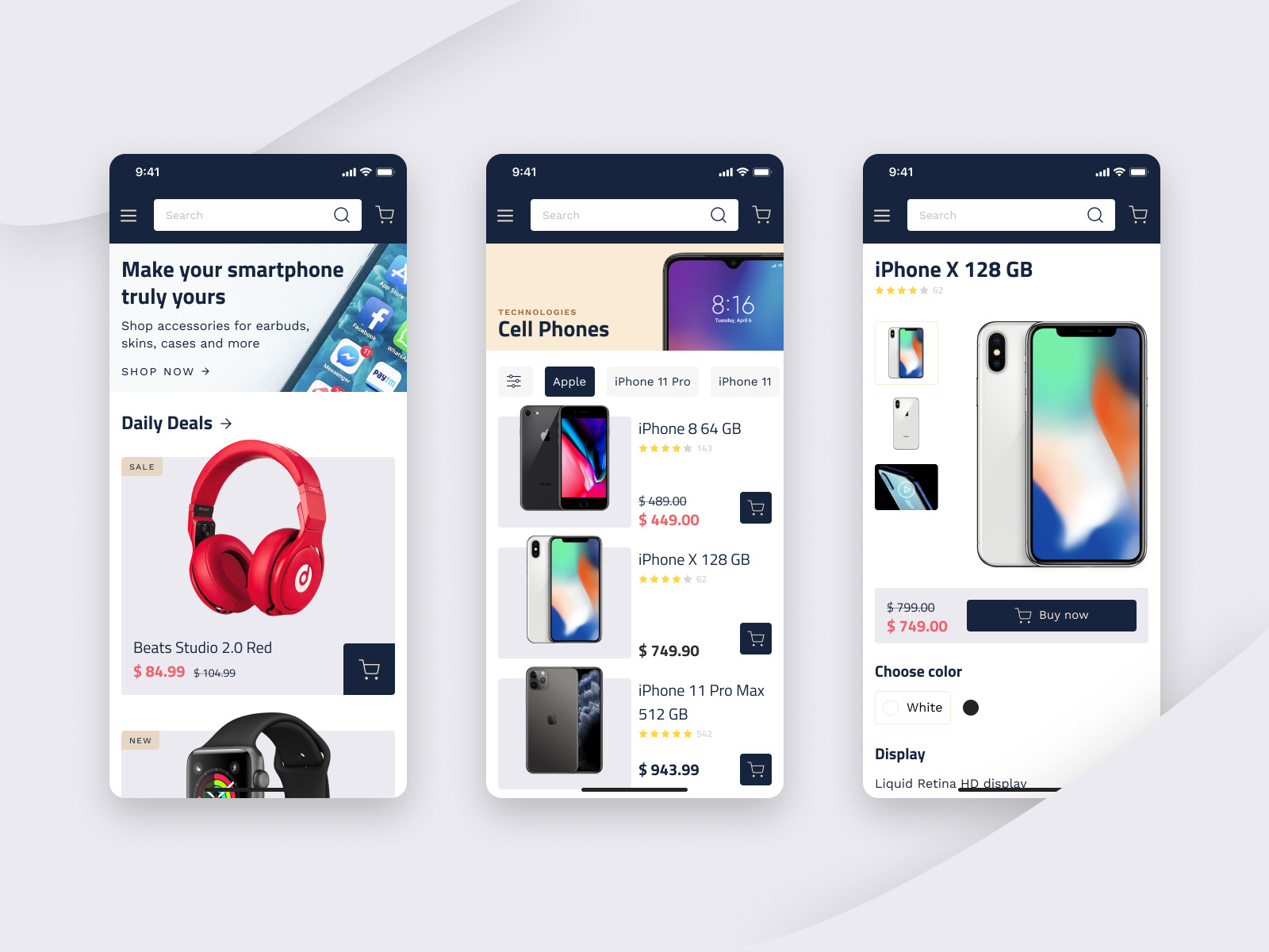 Marketplace design concept - mobile by Codica | Software Development ...