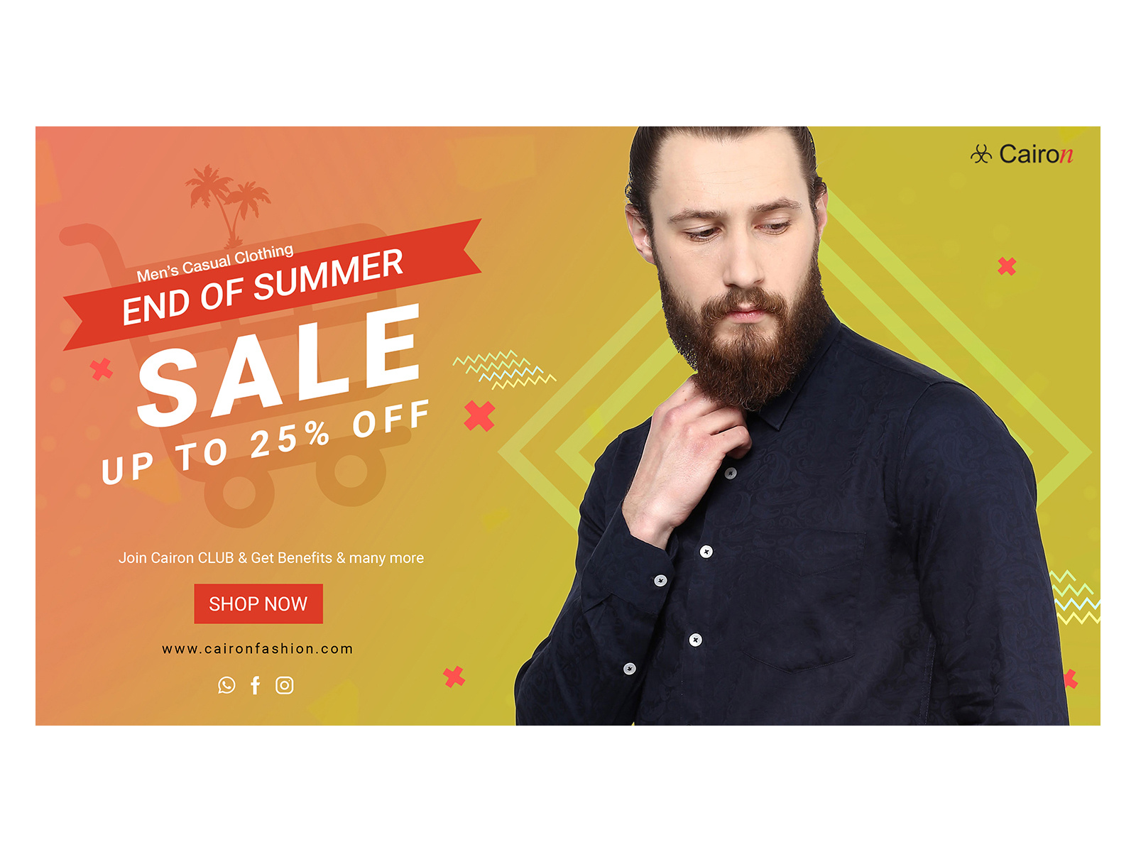 Fashion Wear Banner Design by Girish Thakur on Dribbble