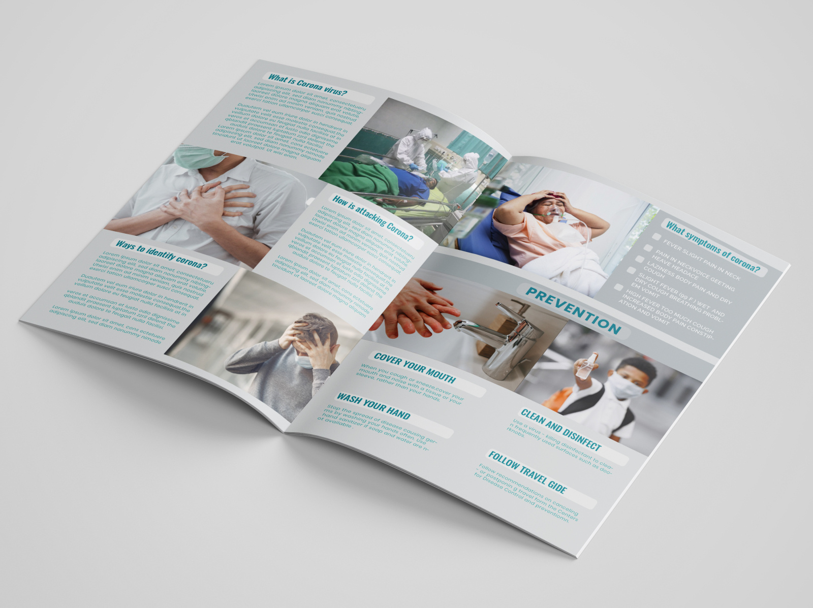 Bi-fold brochure design. by Rajib Rahman on Dribbble