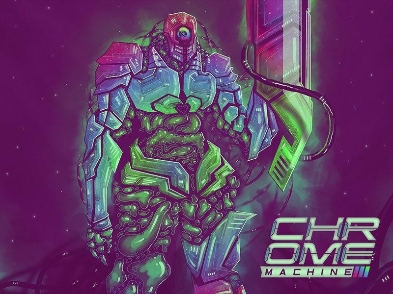 Chrome Machine By Yeyo On Dribbble