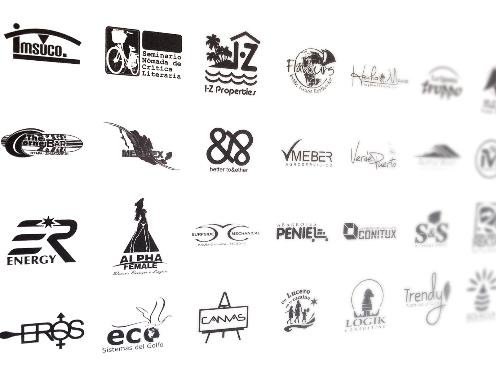 More logos V6 by Carlos Rios on Dribbble