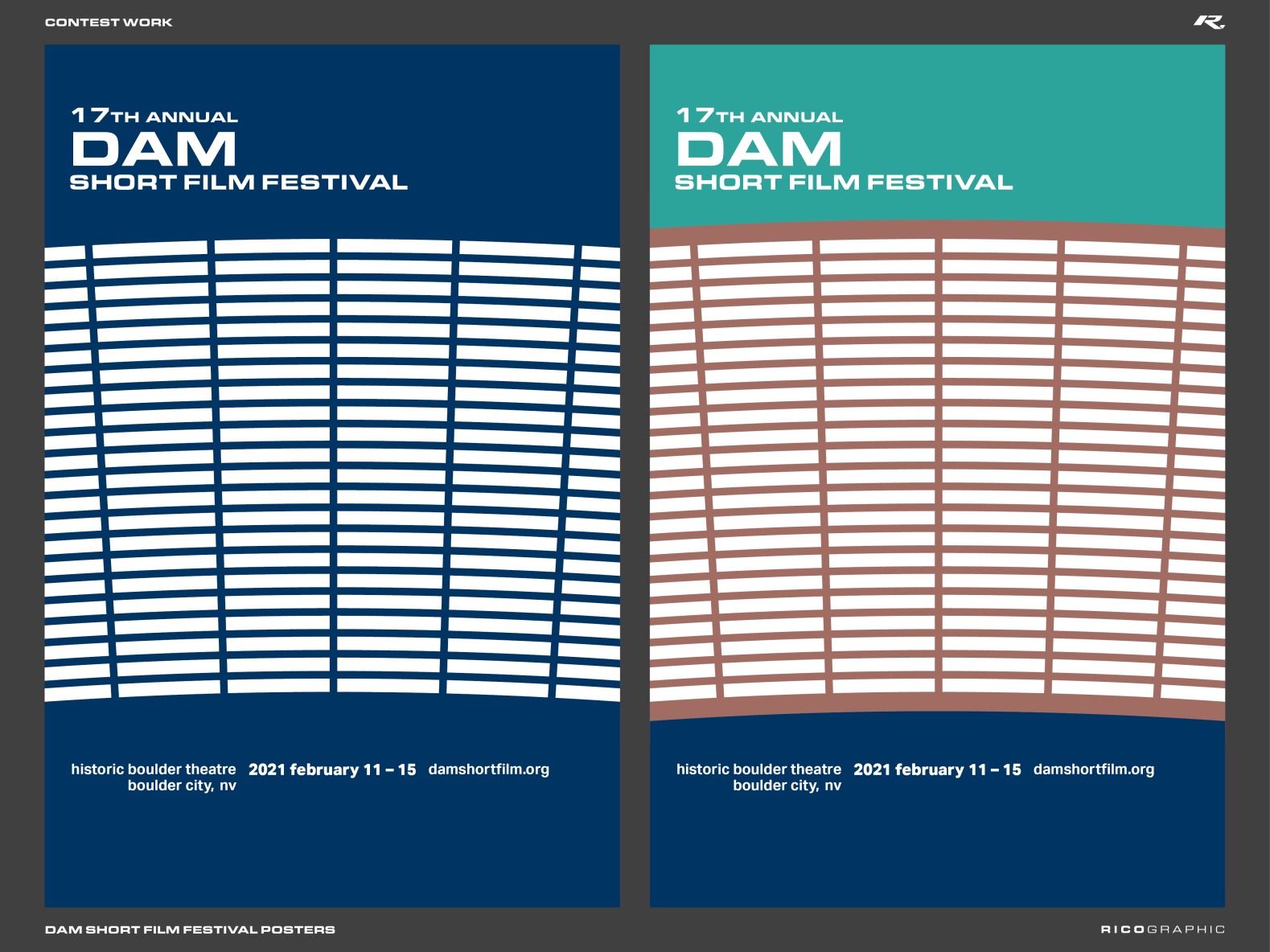 Dam Film Festival Posters (2020) by Rico Arana on Dribbble