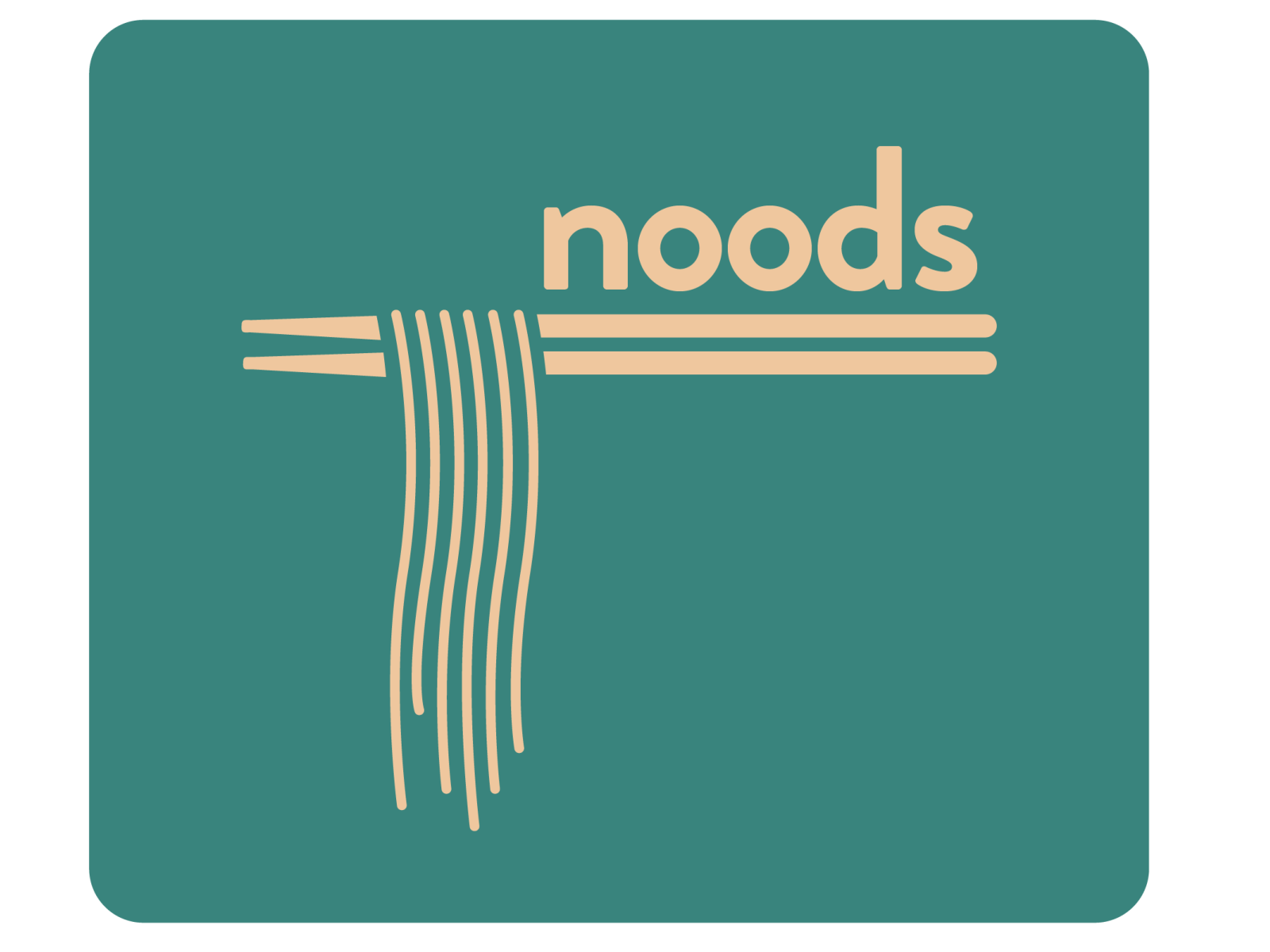 Noods Logo: Packaging Design by Rachelyn Babin on Dribbble