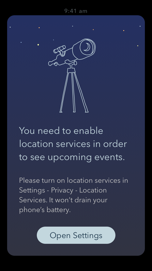 No Location Permission Enabled by Alex Potrivaev on Dribbble