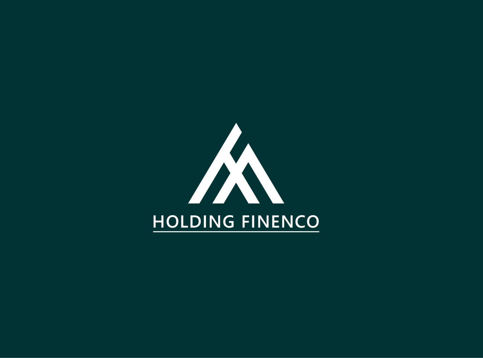Holding Finenco Logo Design by xcoolee on Dribbble
