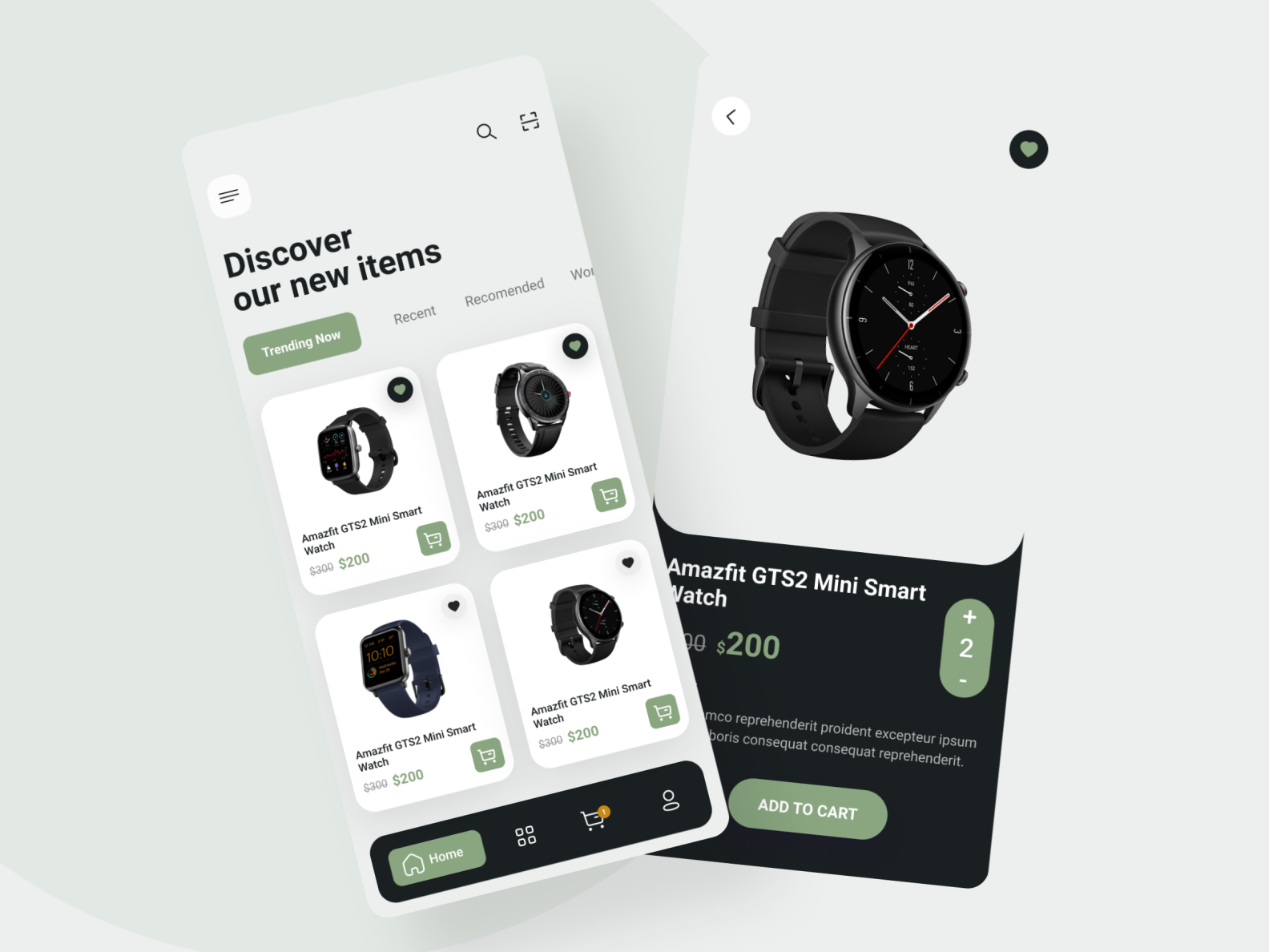 Watch shop app design by Sandeep Kumar on Dribbble