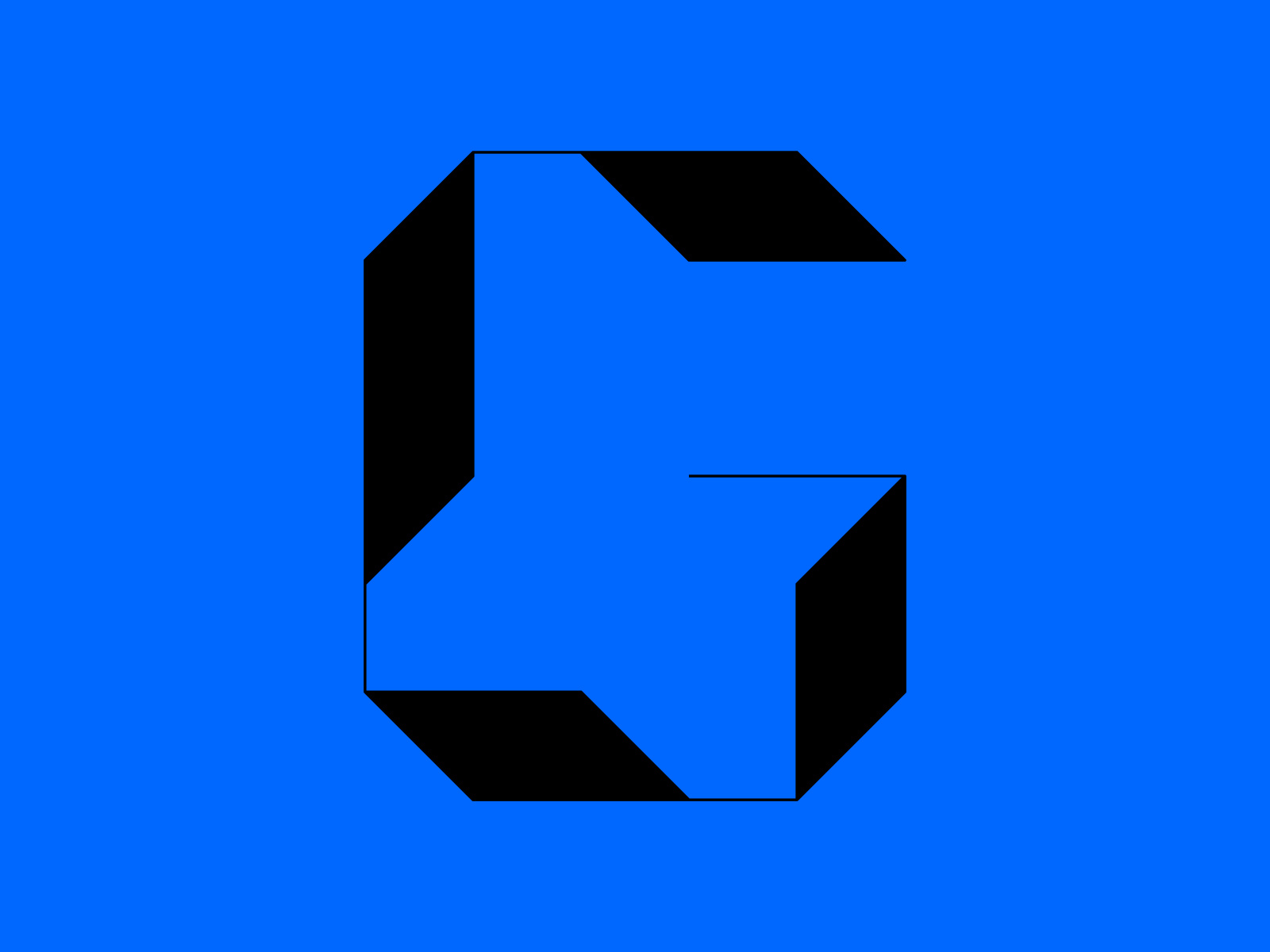 36 Days Of Type - G by Ana Abashidze on Dribbble