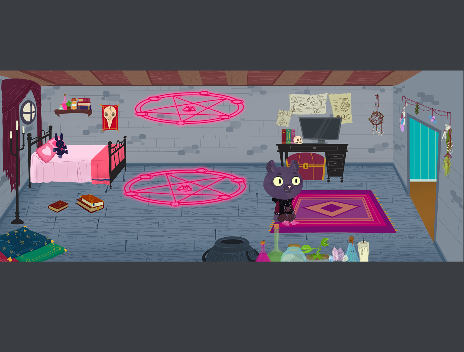 magic room Background by Daniela Moral on Dribbble