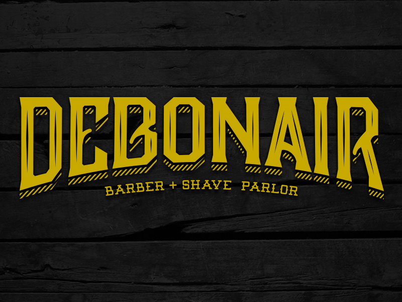 Debonair Barber and Shave Parlor by Chris Apodaca on Dribbble
