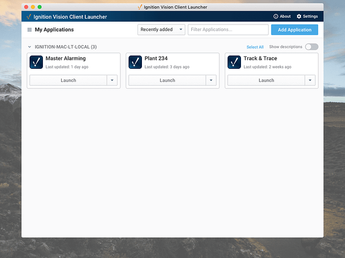 Ignition Desktop Launchers by Ray Sensenbach on Dribbble
