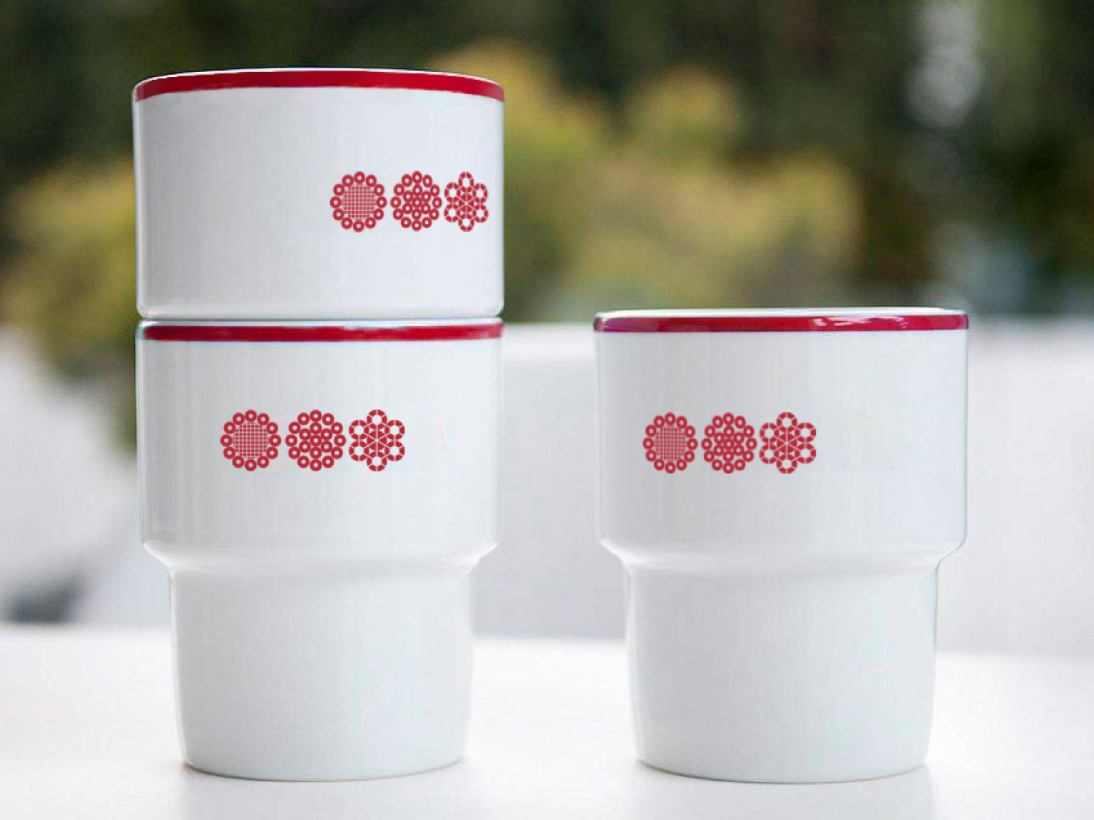 Visual identity | Cups by Aleksandra on Dribbble