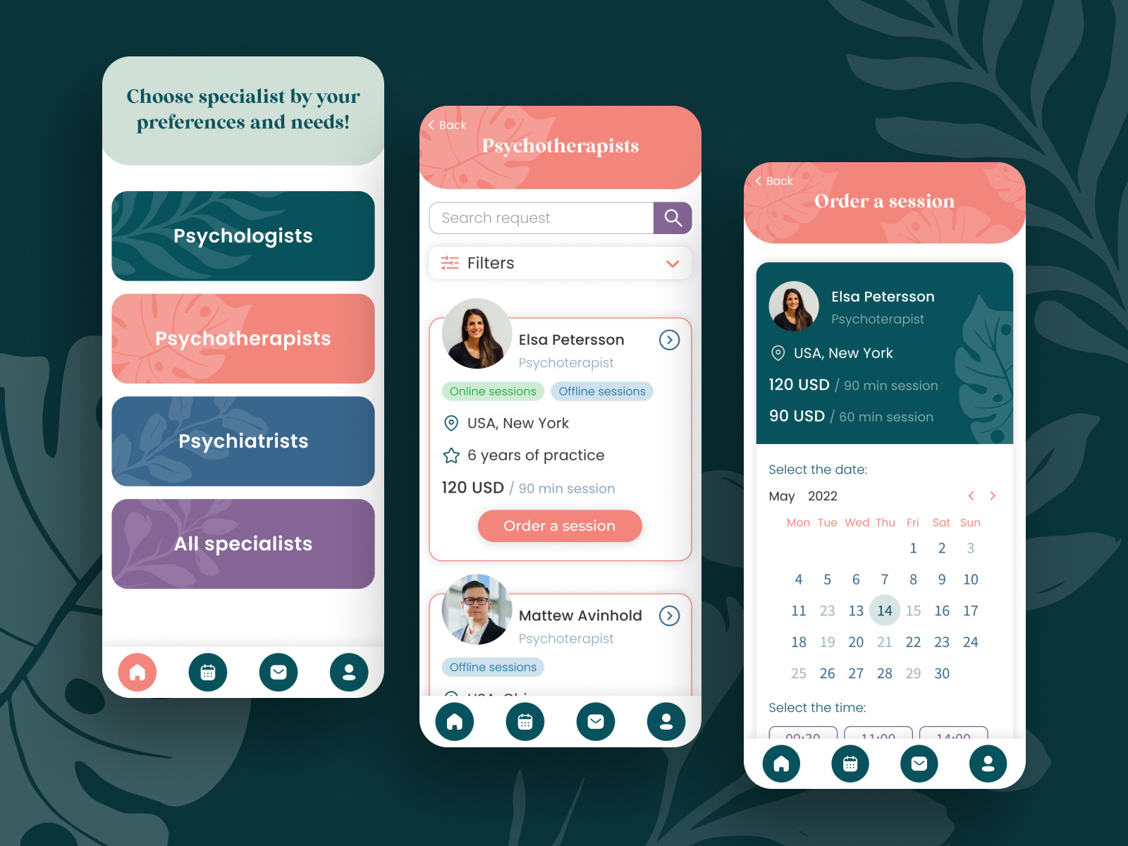 Near mobile app by Viktoria Kabachenko on Dribbble
