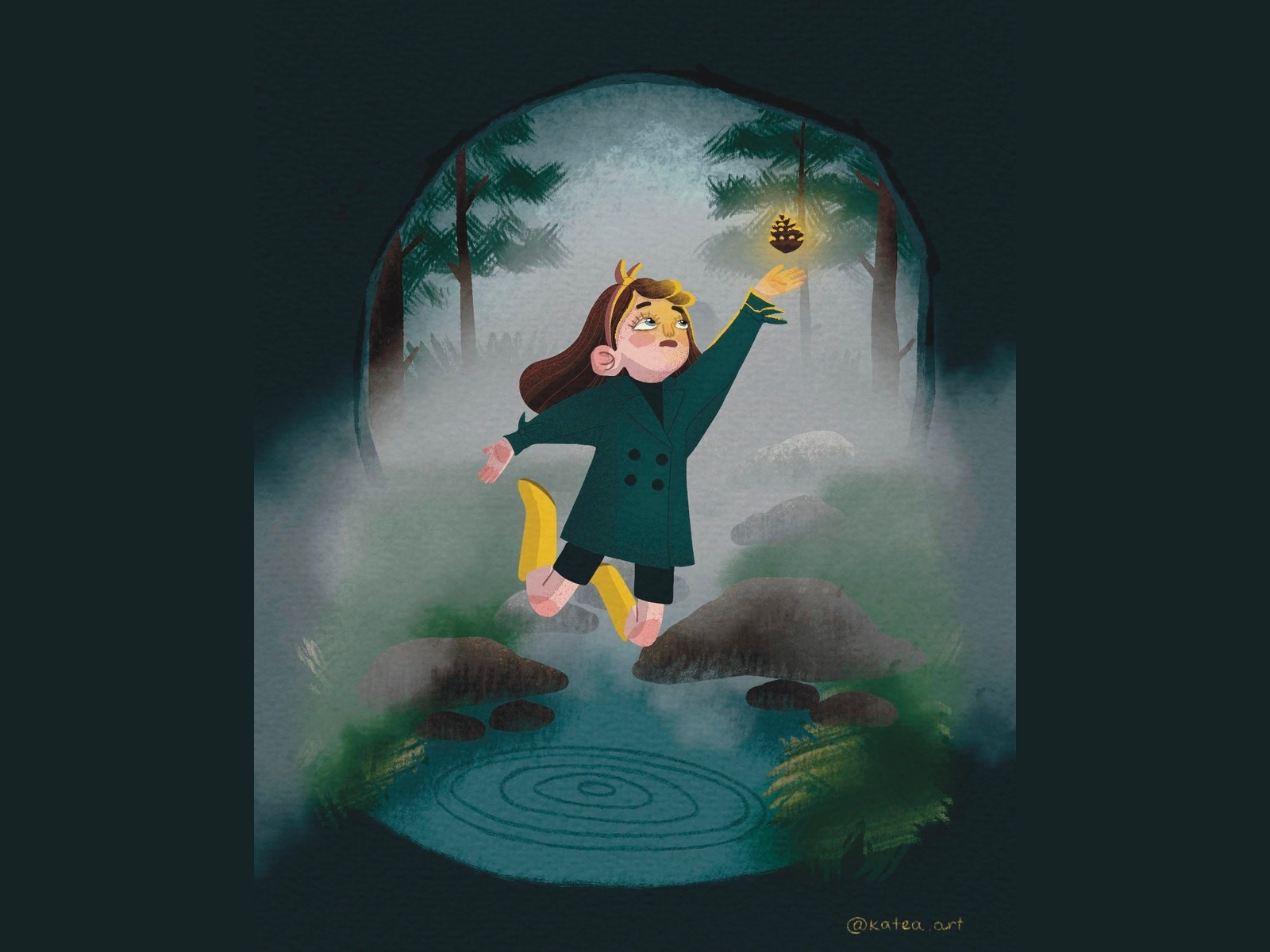 MAGIC CONE by Kate Popescu on Dribbble