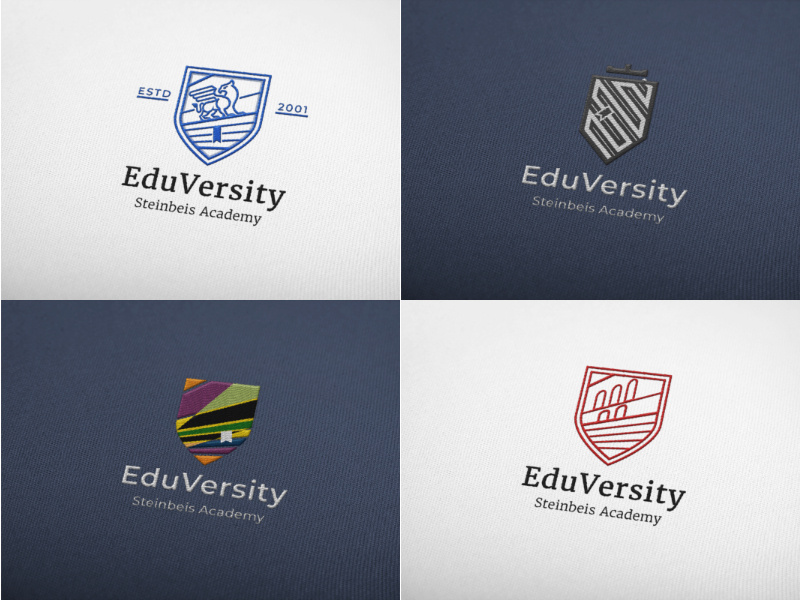 Eduversity Logo by Ruben "the Bear" Böhler on Dribbble