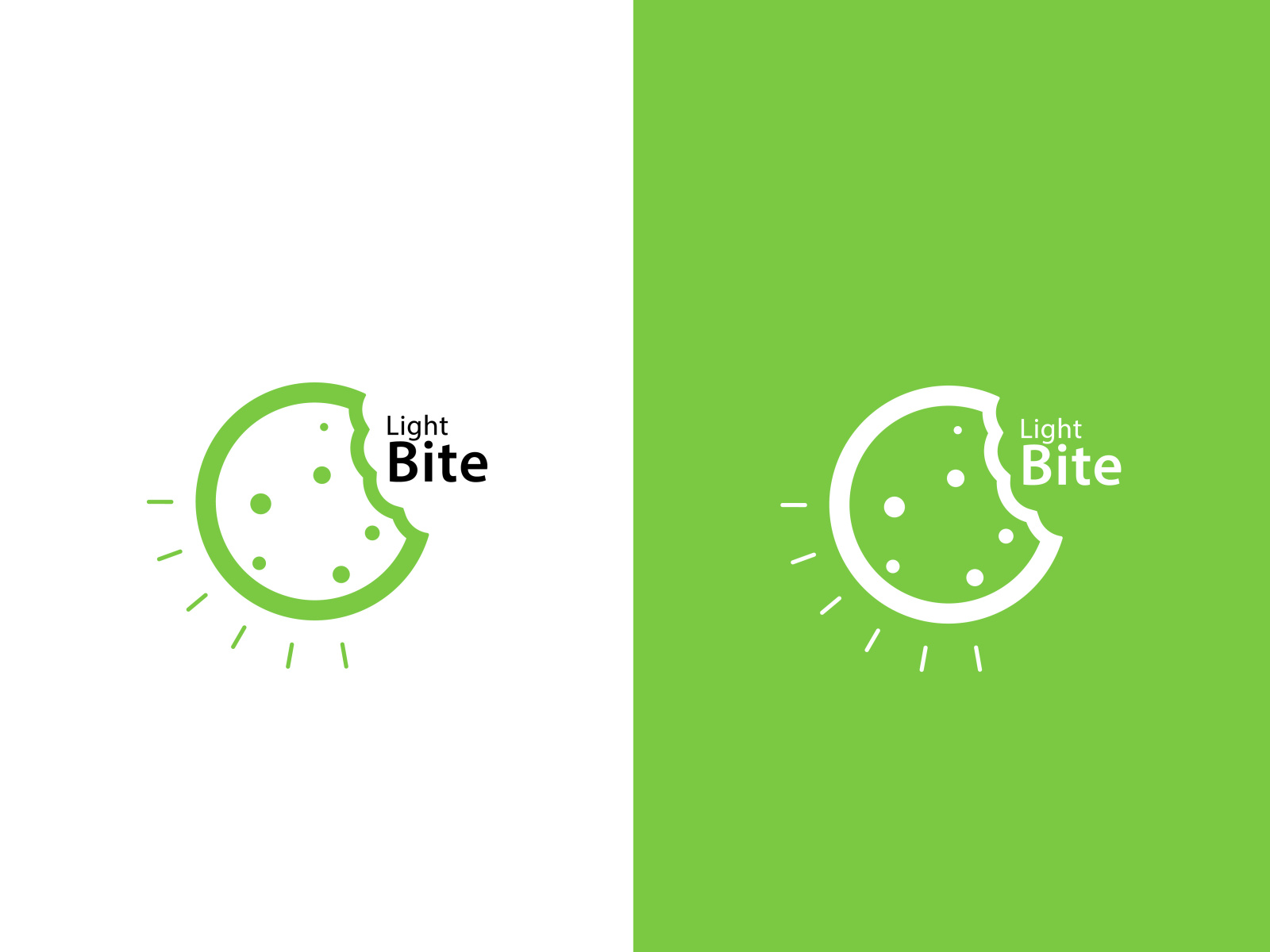 Light Bite logo by Hilal Mir on Dribbble