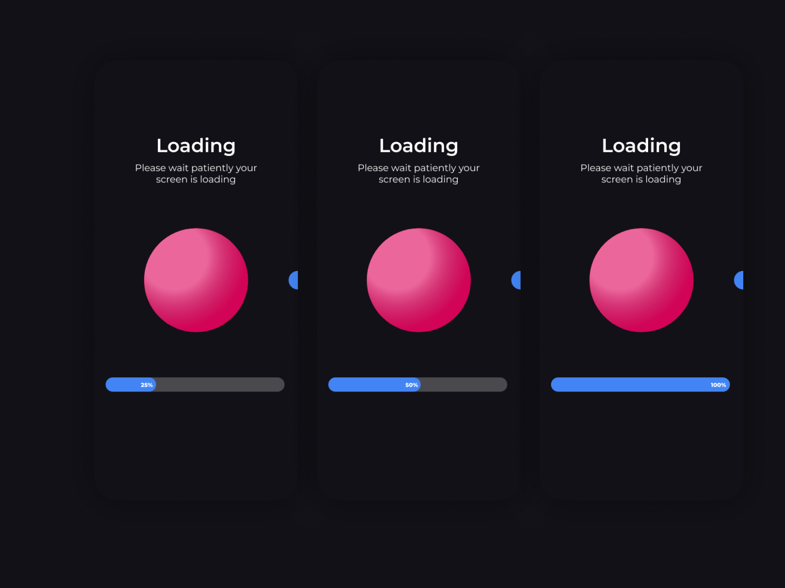 Day 076 Loading Ui By Siddhant Giri On Dribbble