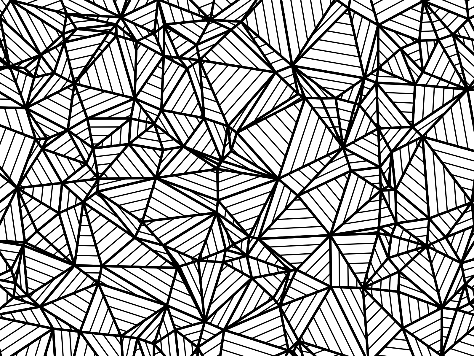 Striped Triangles by Johan Karlsson on Dribbble