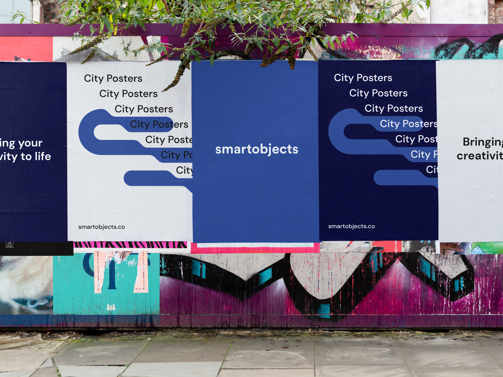 Smart Objects | City Posters 02 Mockup by smartobjects.co on Dribbble