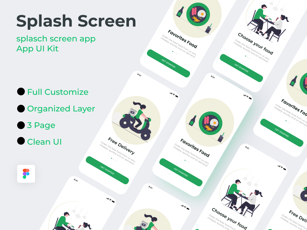 Splash Screen apps by kanguiux on Dribbble