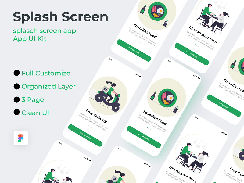 Splash Screen apps by kanguiux on Dribbble