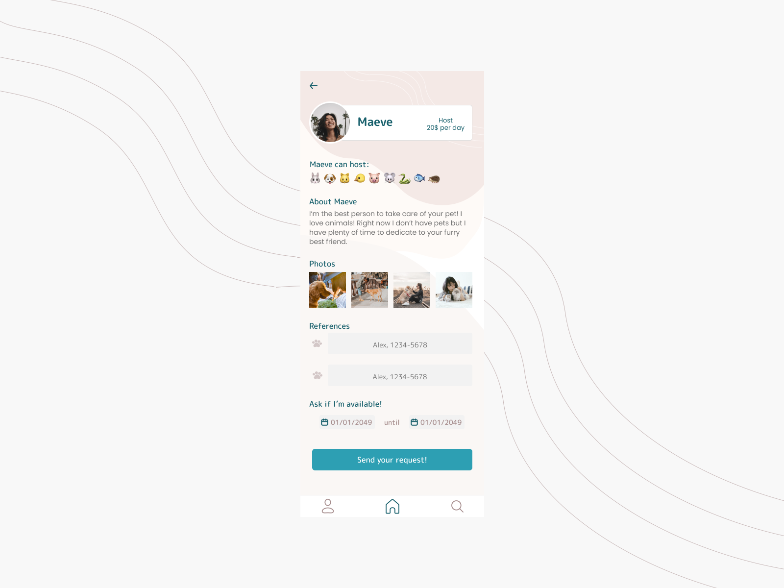 User profile | UI Challenge by Maca on Dribbble